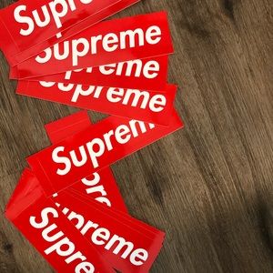 Supreme | Other | Authentic Supreme Stickers | Poshmark